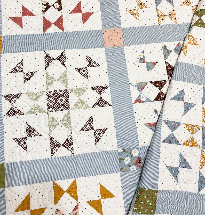 Good Fortunes PDF Digital Quilt Pattern by Pieced Just Sew - Etsy