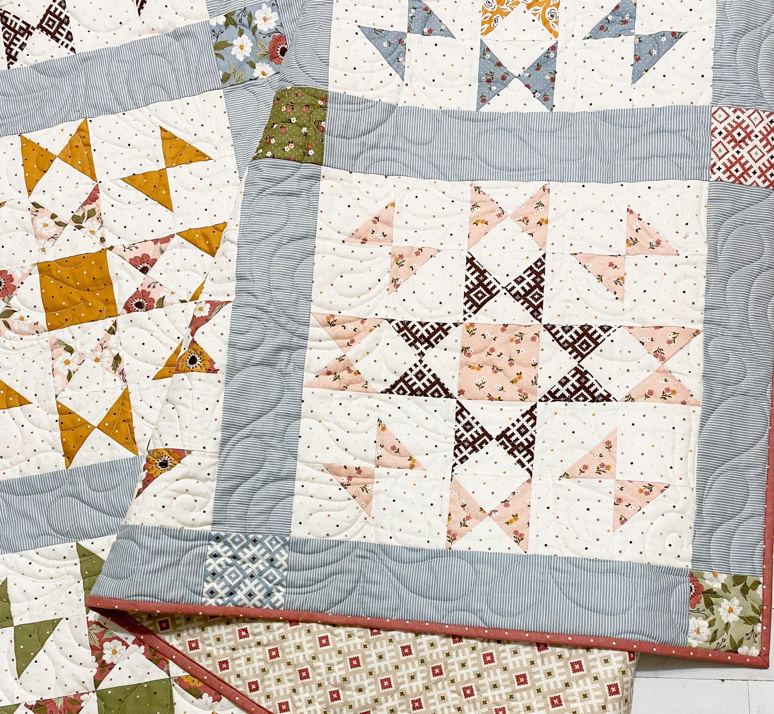 Good Fortunes PDF Digital Quilt Pattern by Pieced Just Sew, Fat Quarter ...