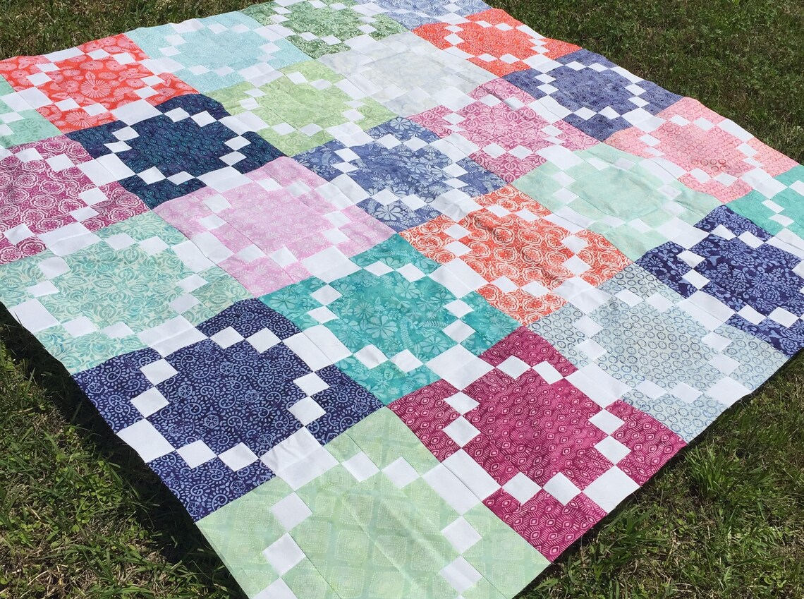 Wanderlust PDF Digital Quilt Pattern by Pieced Just Sew | Etsy