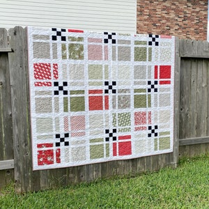 Stay Square PDF Digital Quilt Pattern by Pieced Just Sew, Layer Cake or ...
