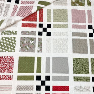 Stay Square PDF Digital Quilt Pattern by Pieced Just Sew, Layer Cake or ...