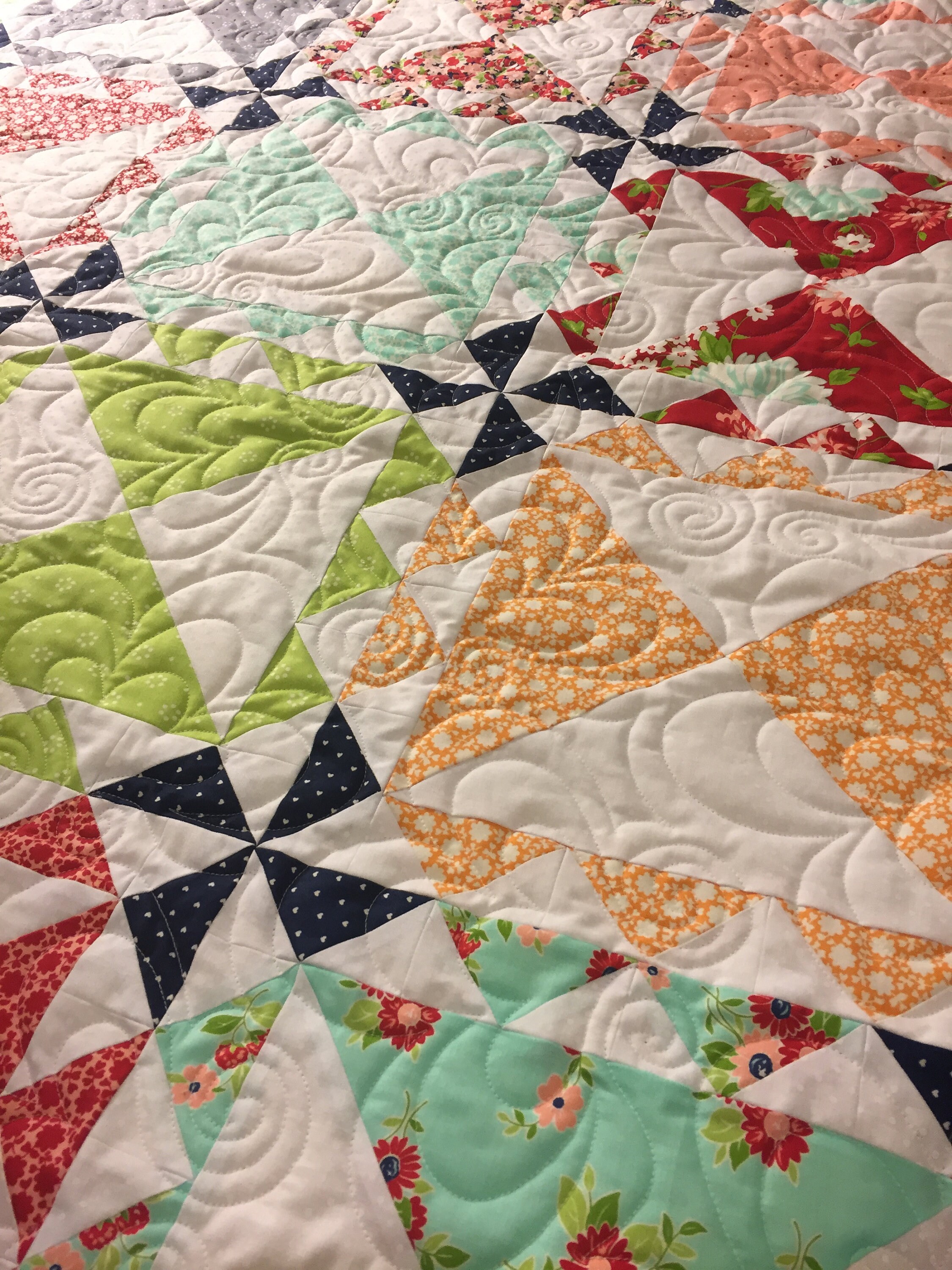 Spun Sugar PDF Digital Quilt Pattern by Pieced Just Sew Fat | Etsy