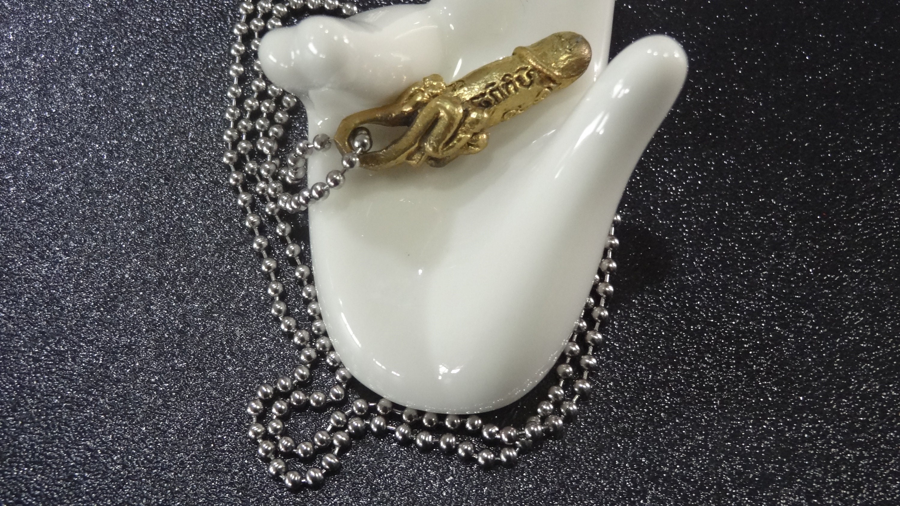 1905-47 Brass Thai Amulet Pendant Palad Khik Phallic - Etsy