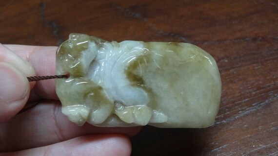 2005-87 - Chinese Zodiac Jadeite Pendant - Monkey - Gem