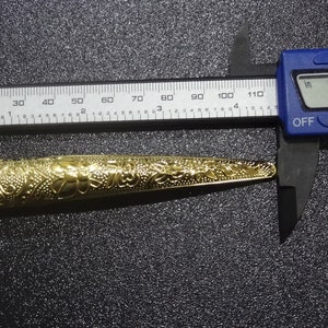 Gold-colored Claws (11.5cm) - Gold-colored Witch Claws - Gold-colored ...