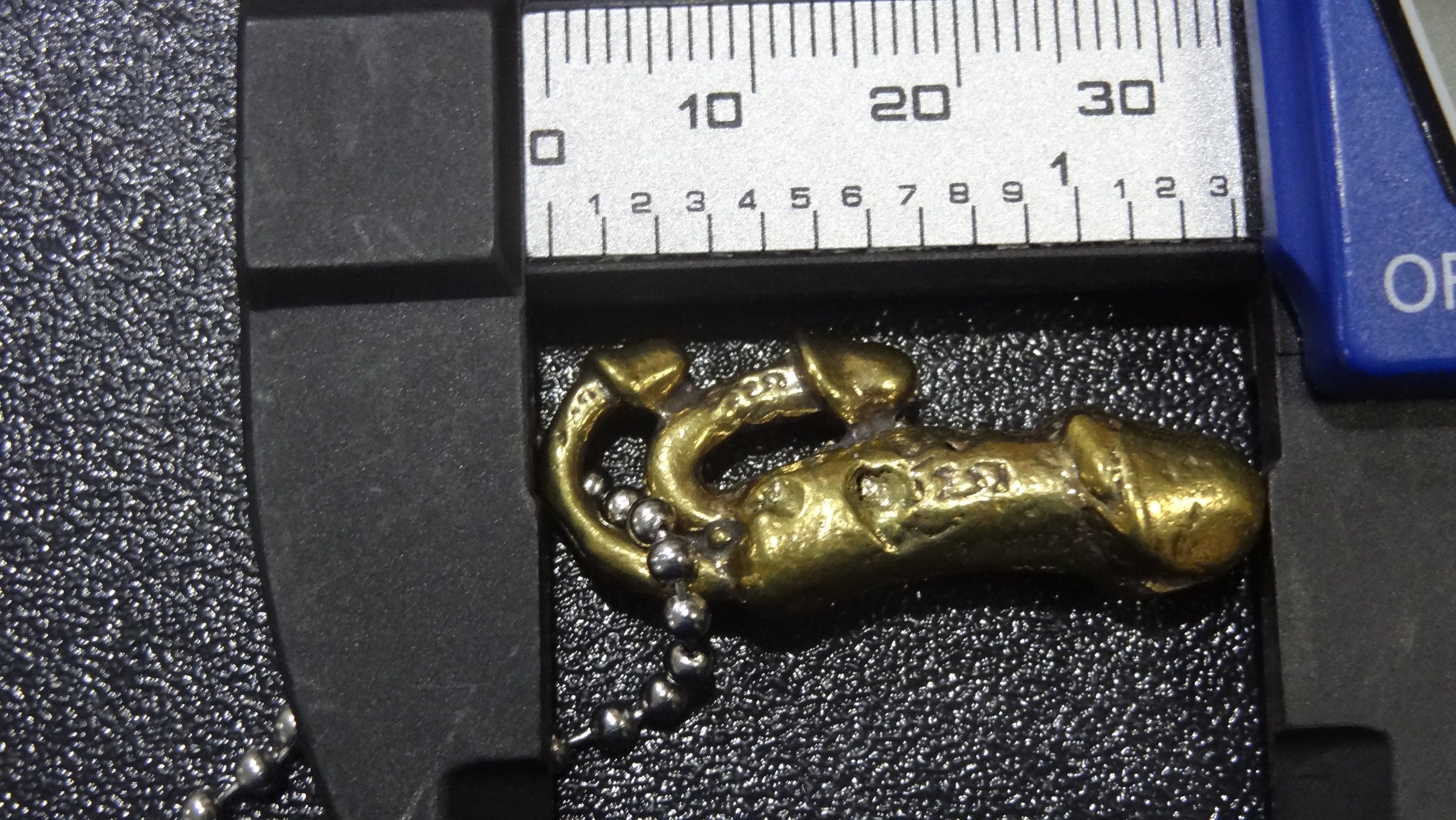 1905-42 Brass Thai Amulet Pendant Palad Khik Phallic - Etsy