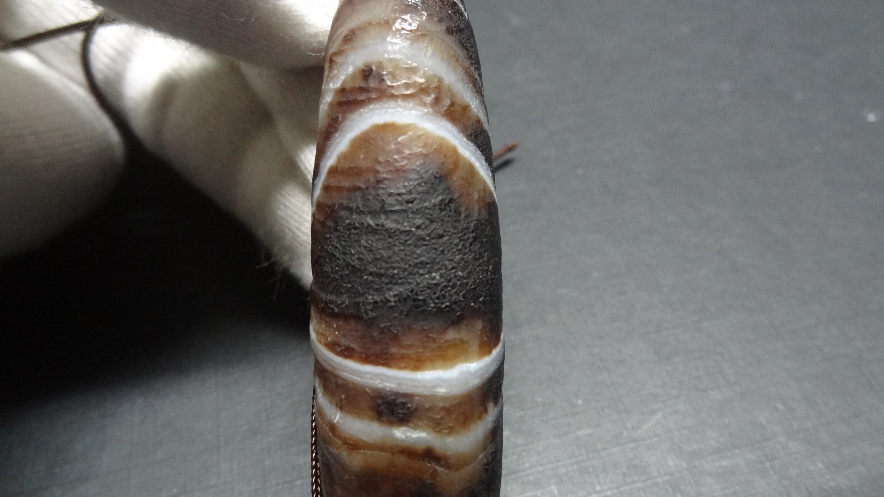 1803-190 Authentic Tibetan Dzi Bead Huge Natural Stripe / - Etsy