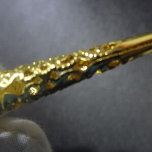 CLAW-GOLD(12CM) - Set of 5 or 10 Steel Gold Filigree Adjustable Claws ...