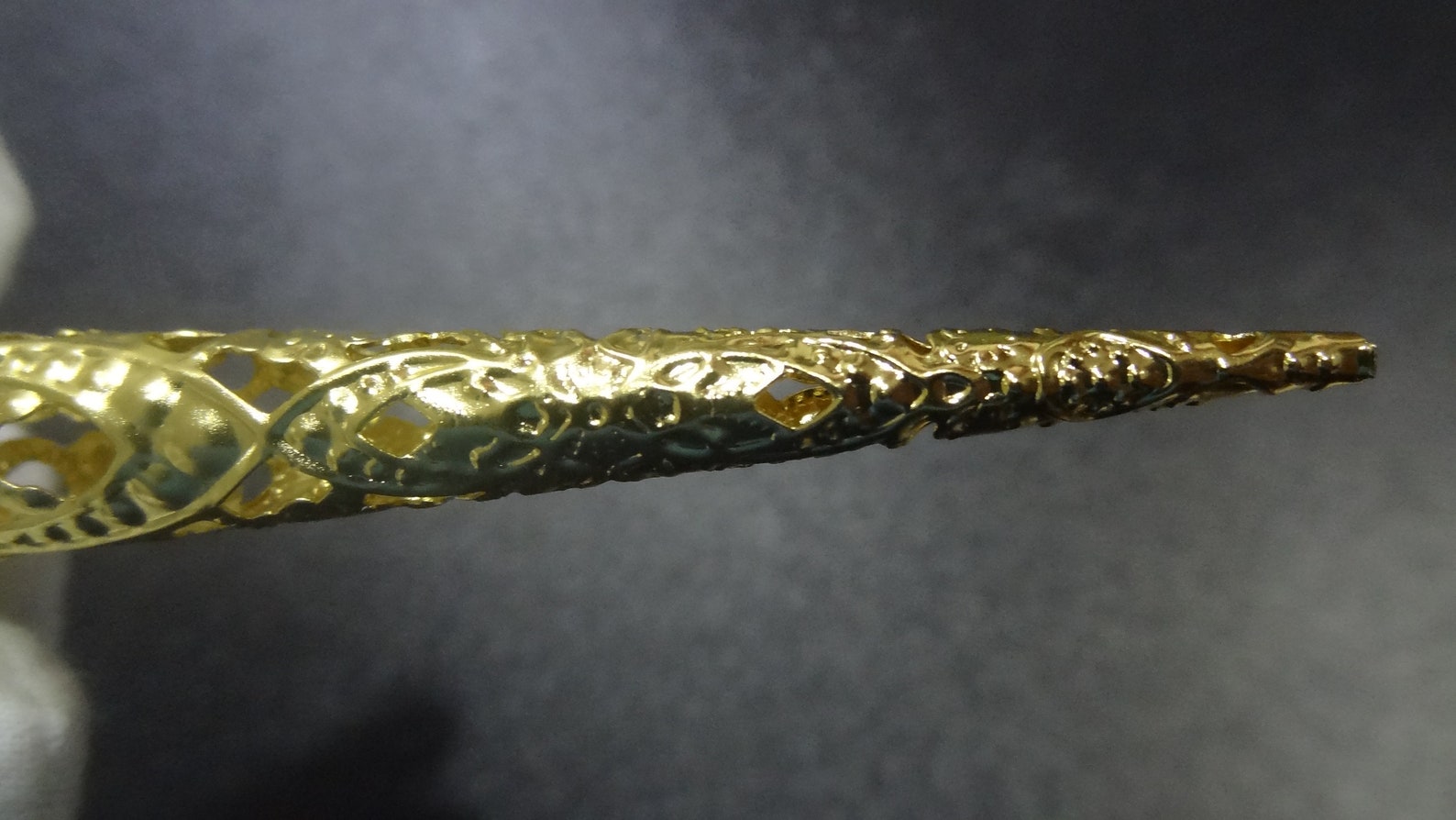 CLAW-GOLD12CM Set of 5 or 10 Steel Gold Filigree | Etsy