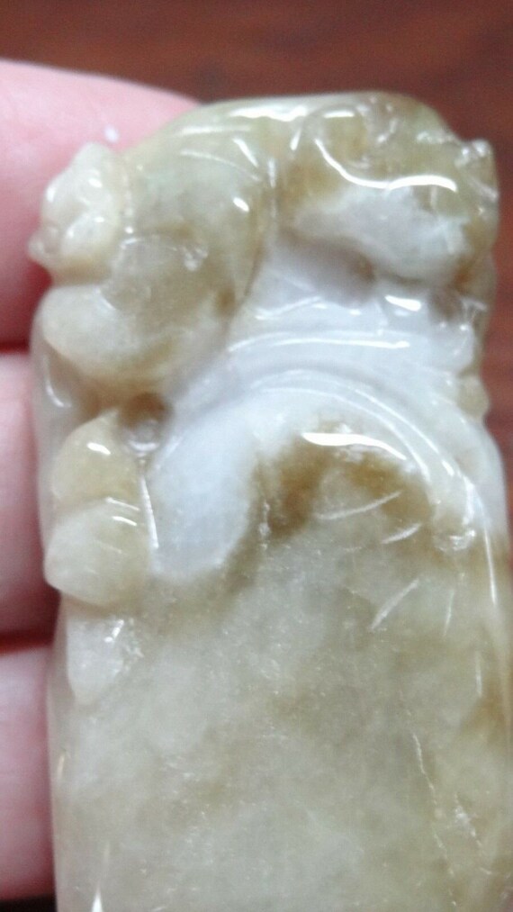 2005-87 - Chinese Zodiac Jadeite Pendant - Monkey - Gem