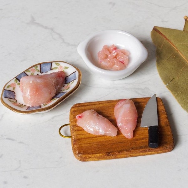 Miniature Realistic Chickens - Etsy