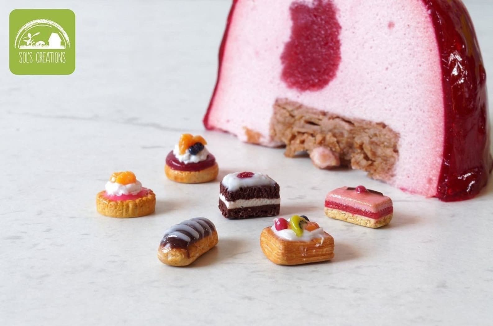 Assorted Mixed Miniature Pastries Scale 1:12 - Etsy