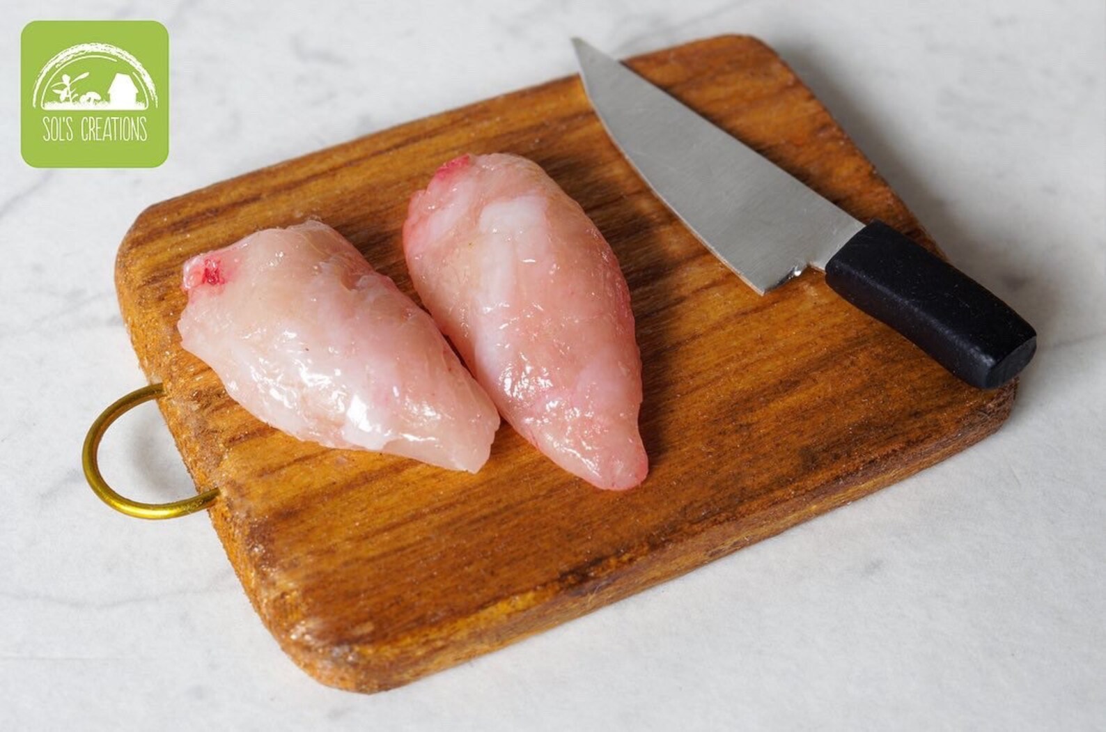 Realistic Miniature Chicken Cuts Scale 1:12 | Etsy