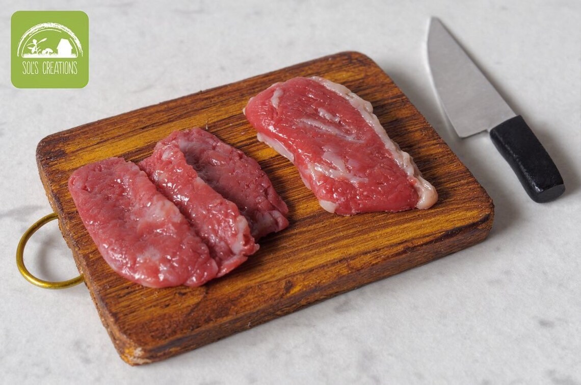 Realistic Miniature Beef Cuts - Scale 1:12 - Etsy Australia