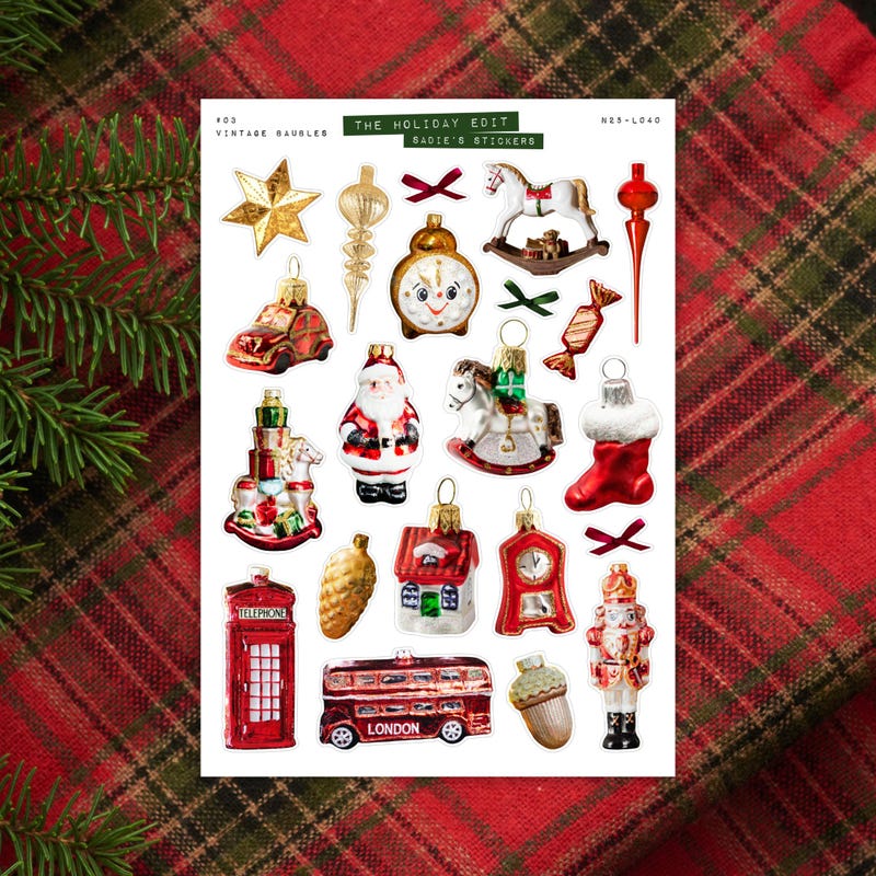 Christmas Vintage Trinket - Etsy