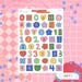 Retro Ransom Numbers SET • Junk Journal Sticker Sheets • Typography ...