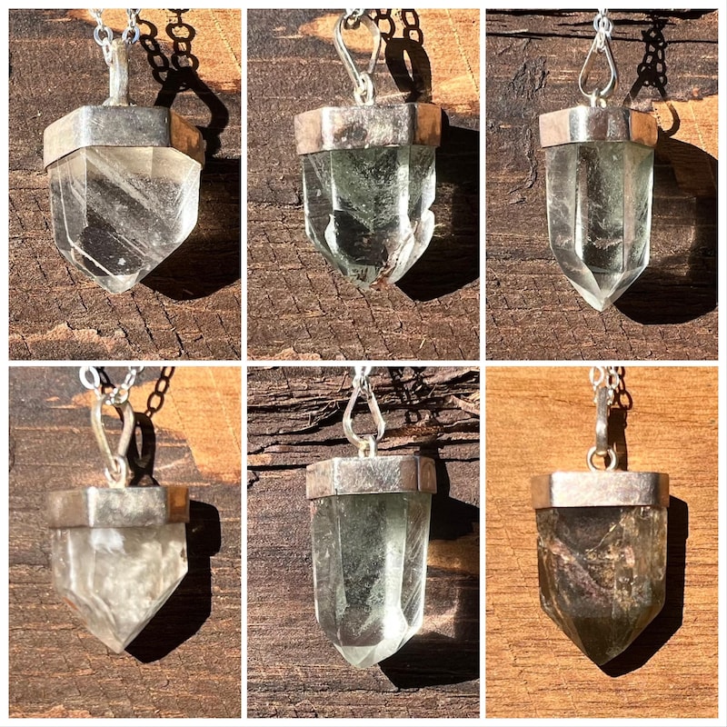 Phantom Quartz Pendant - Etsy