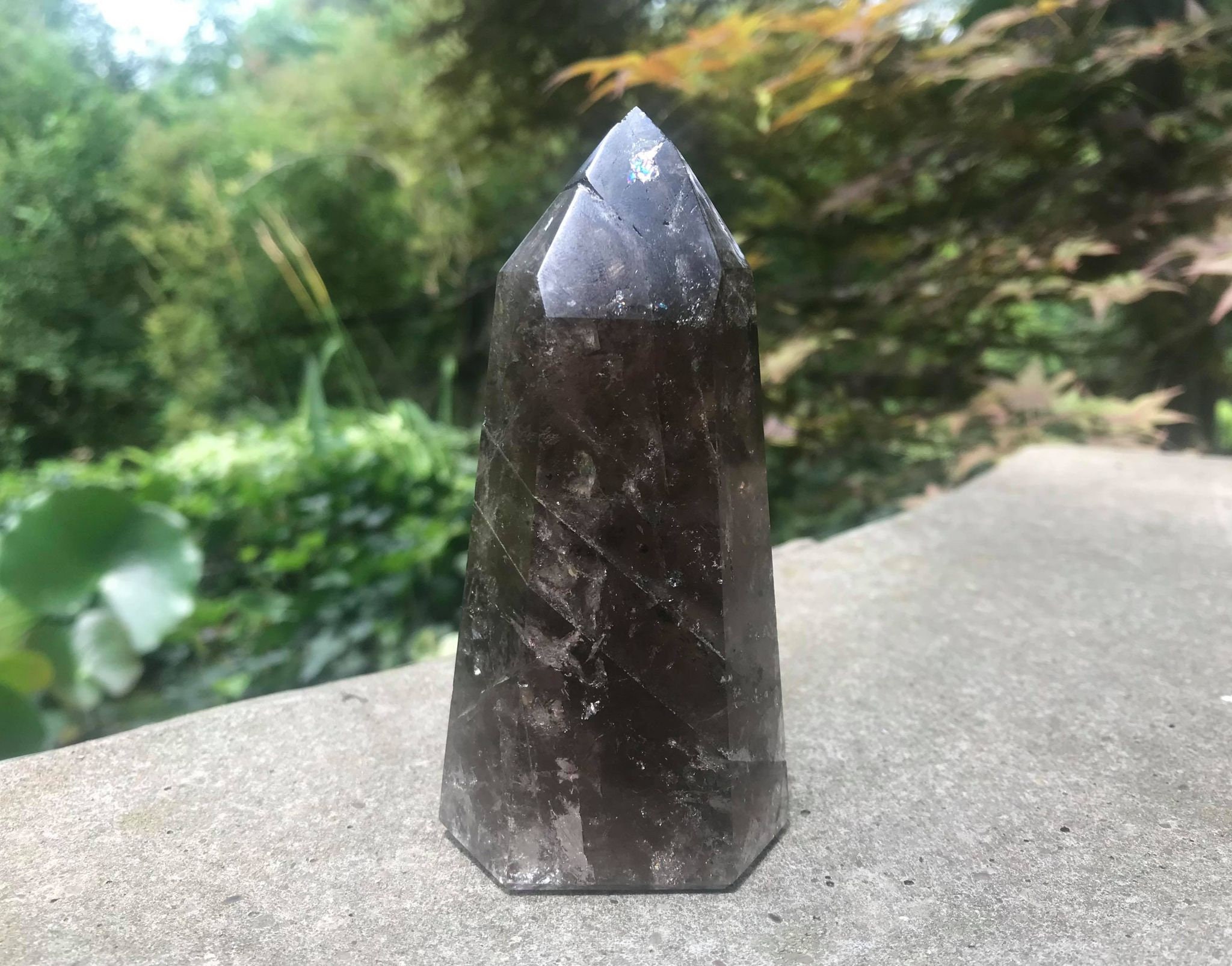 Large Smoky Quartz Tower Brazil | Etsy