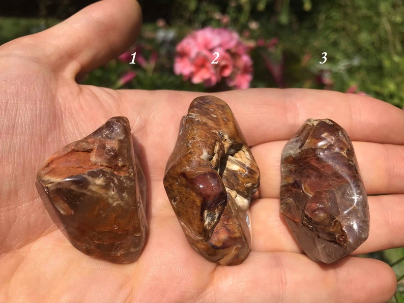 Large Amphibole Quartz Angel Phantom Quartz Tumbled Stones | Etsy
