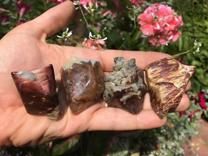 Large Amphibole Quartz Angel Phantom Quartz Tumbled Stones | Etsy
