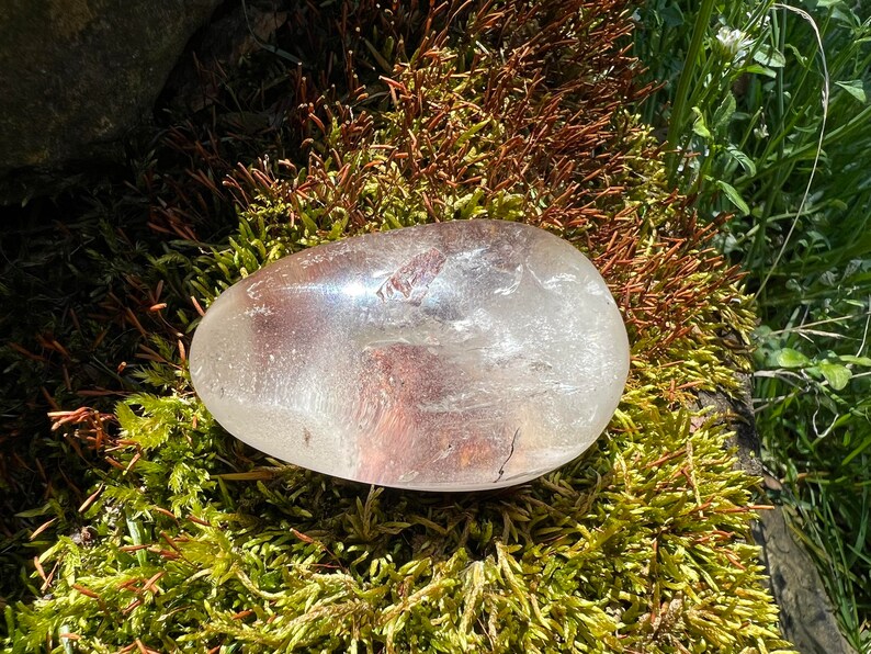 Chlorite Quartz Dome ~ Brazil ~ Garden Quartz Lodolite ~ High Quality ...