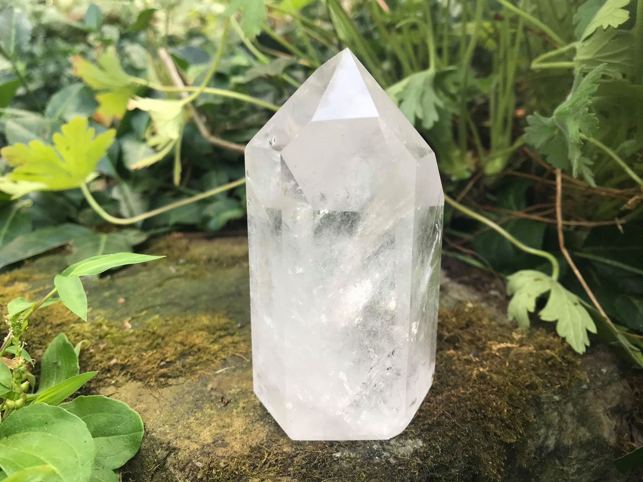 Large High Quality Quartz Crystal Tower Brazil - Etsy Hong Kong