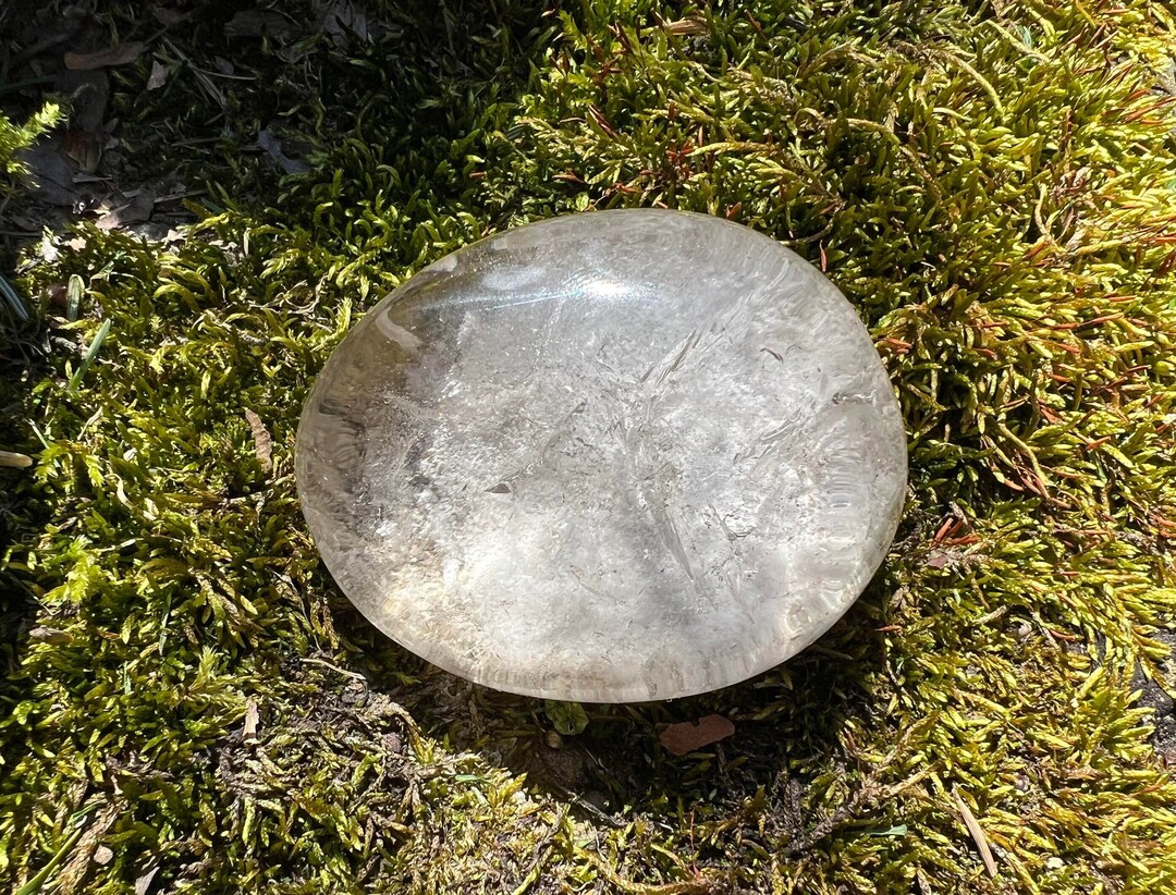 Chlorite Quartz Dome ~ Brazil ~ Garden Quartz Lodolite ~ High Quality ...