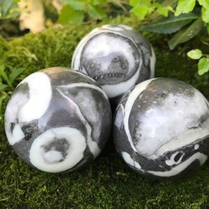 Large Shell Jasper Sphere Angel Wing Jasper Thousand Eye Jasper Sphere ...