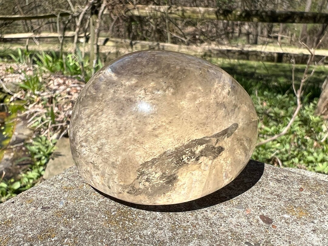 Chlorite Quartz Dome ~ Brazil ~ Garden Quartz Lodolite ~ High Quality ...