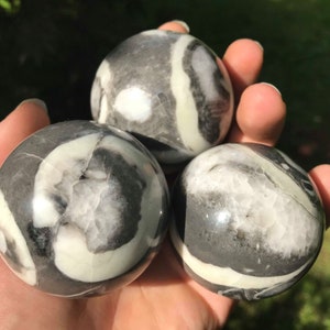 Large Shell Jasper Sphere Angel Wing Jasper Thousand Eye Jasper Sphere ...