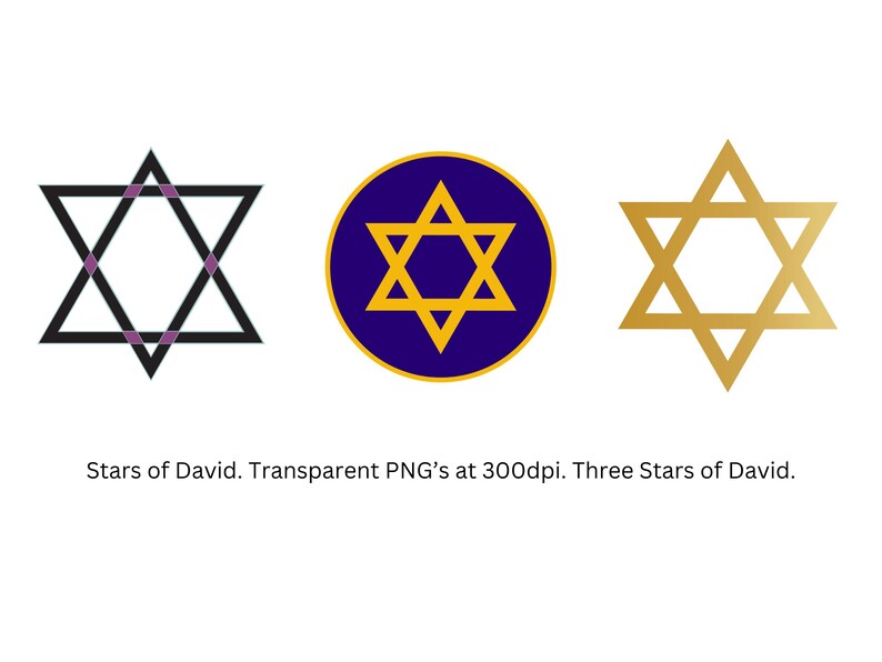 Star of David, Seder Plates, Hanukkah Menorahs, Jewish Symbols Clipart ...