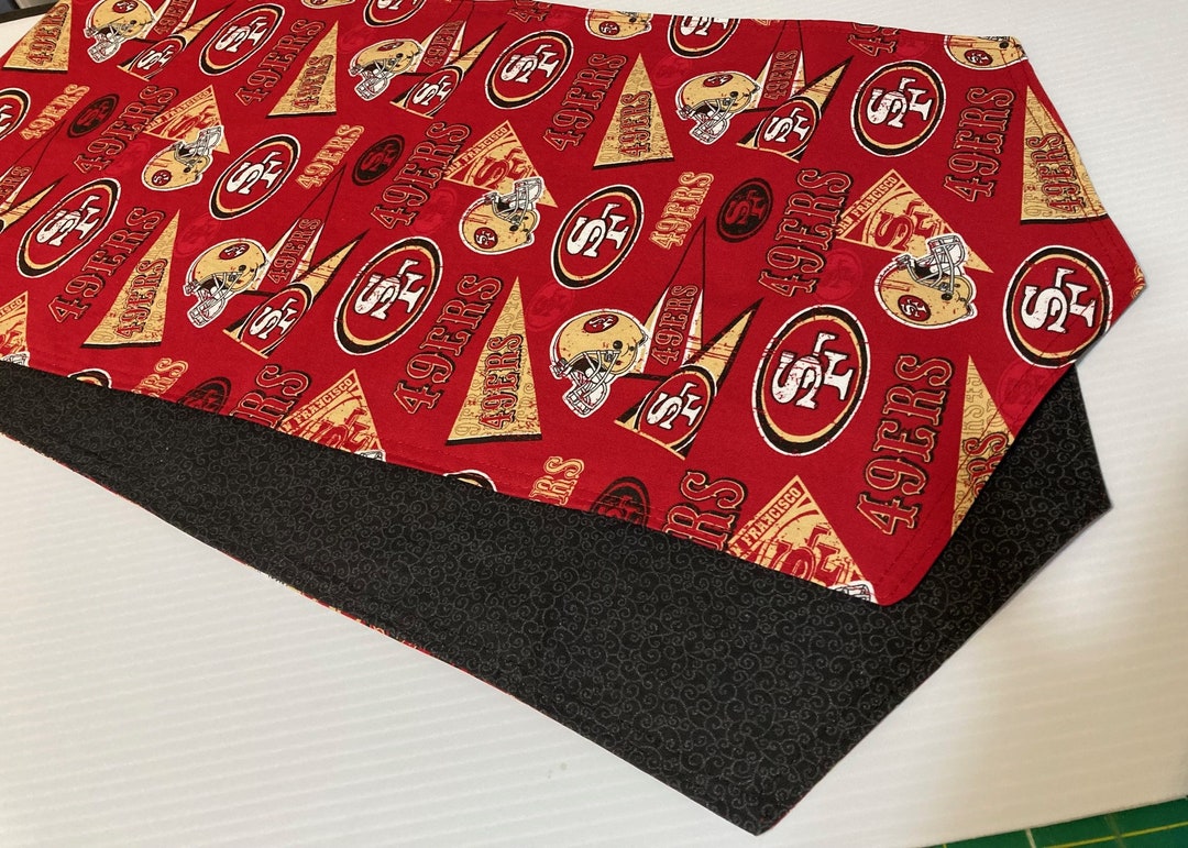 Reversible Table Runner San Francisco 49er Football Print - Etsy