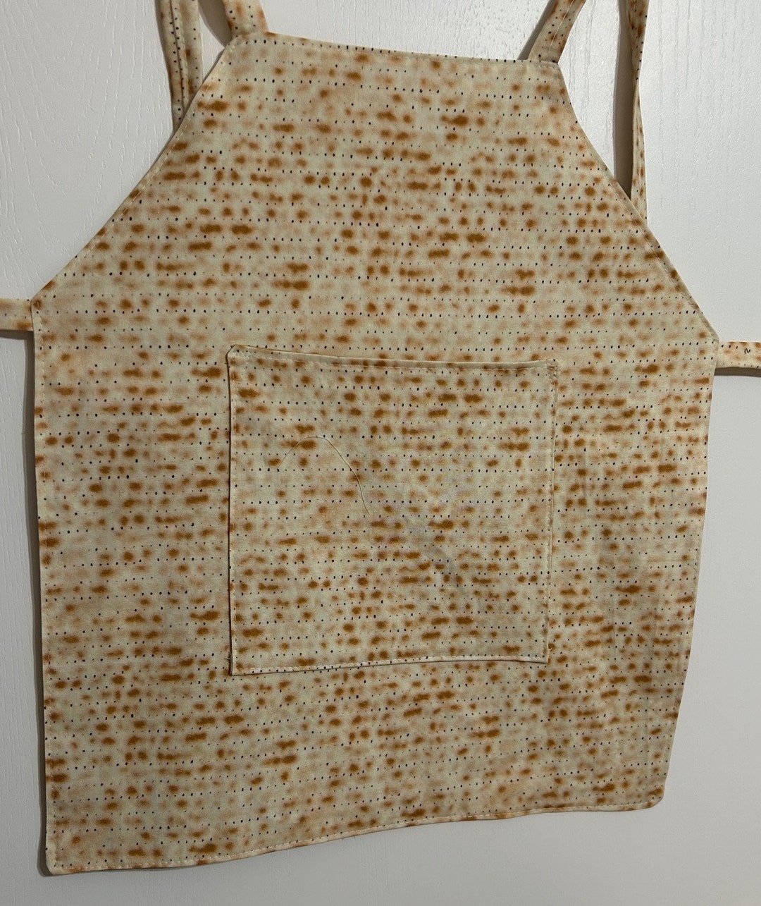 Childs Lined Apron - Matzah Print - Etsy
