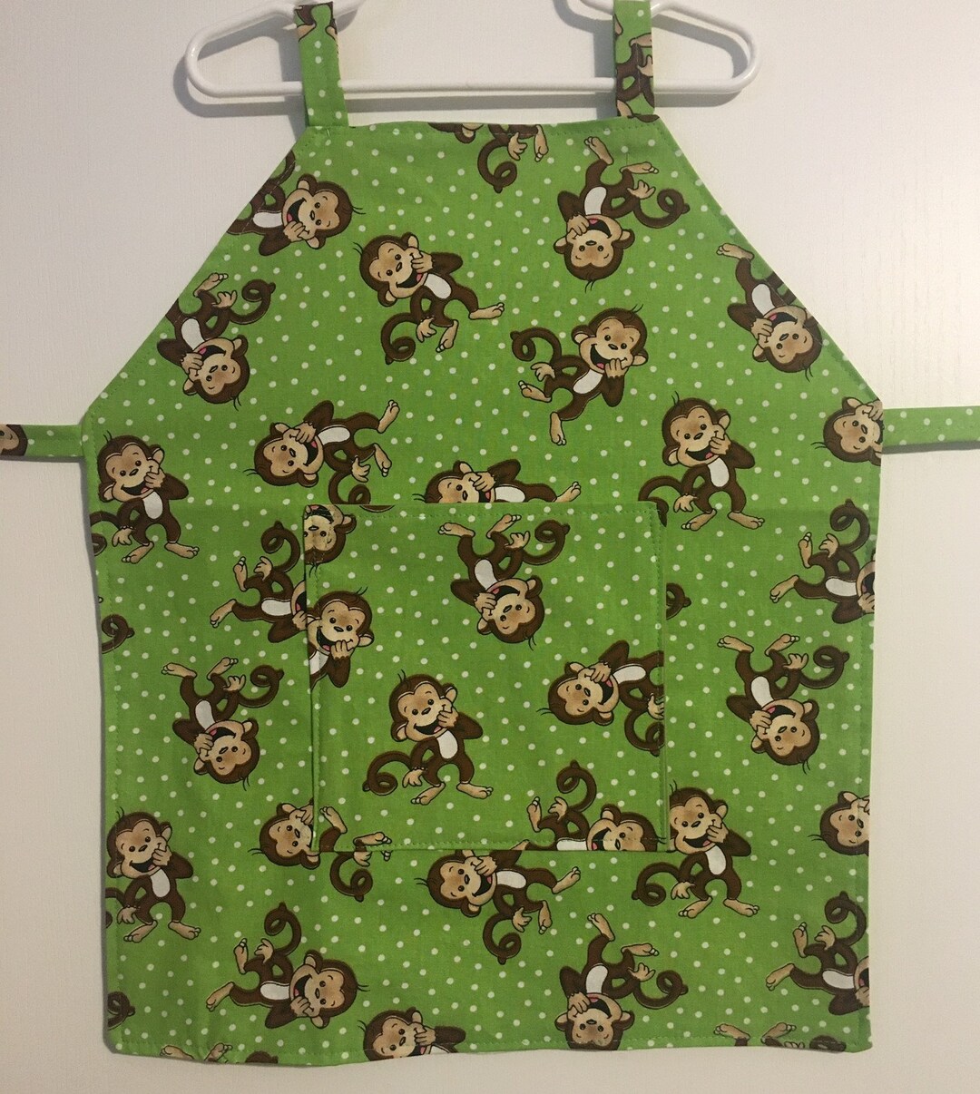 Child Apron Monkeys - Etsy