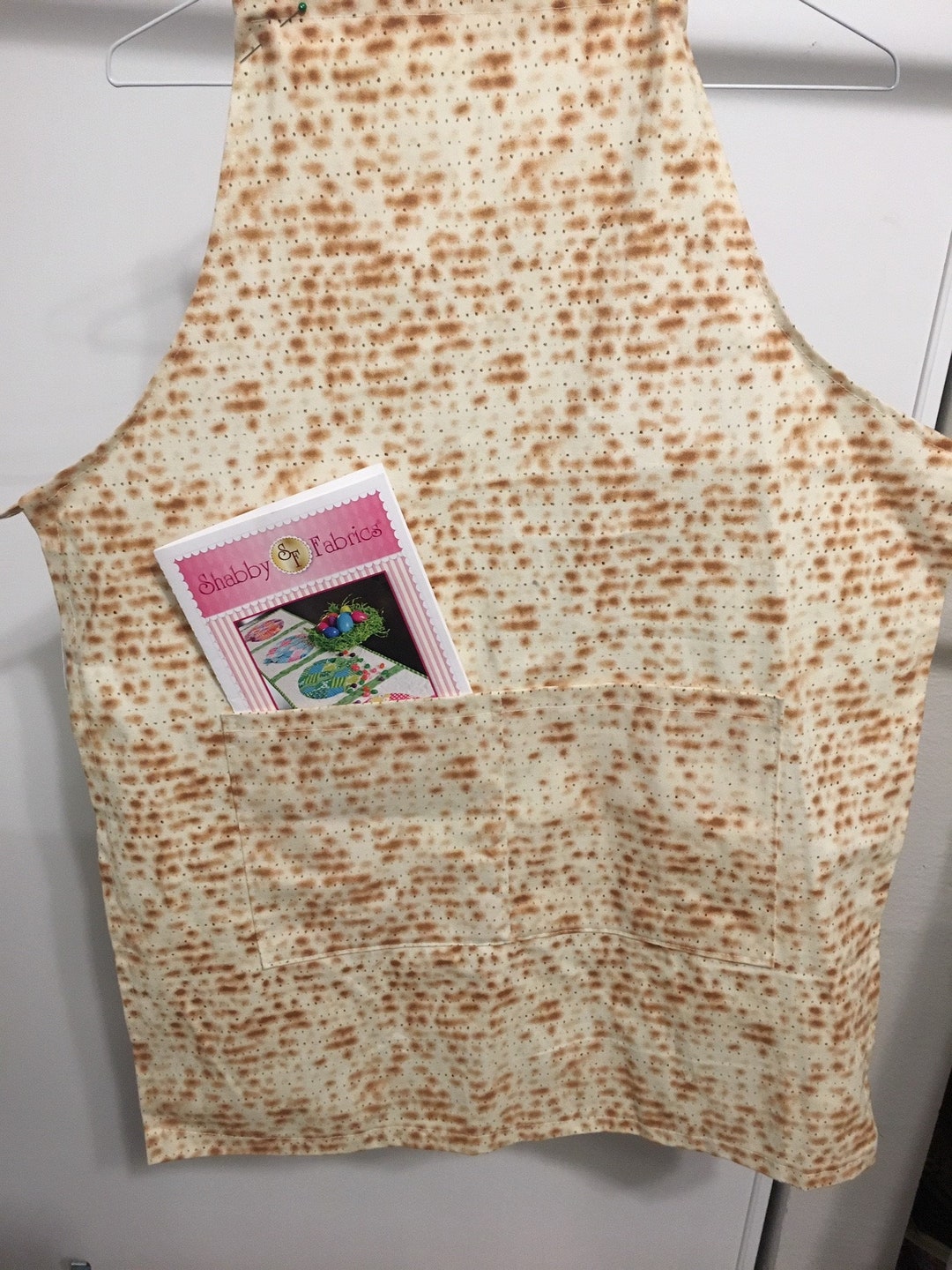 Adult Apron - Matza Fabric - Passover - Etsy