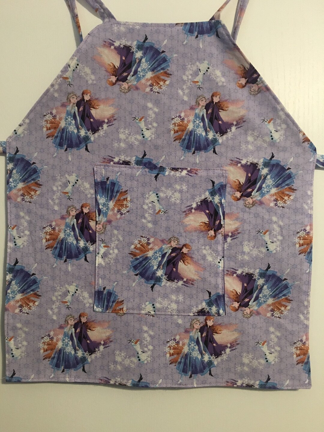 Child Apron Disney Frozen Print - Etsy