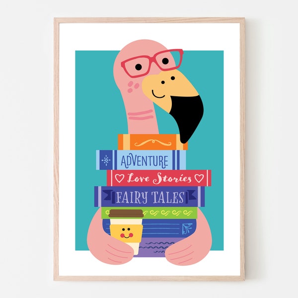 Flamingo Printable - Etsy