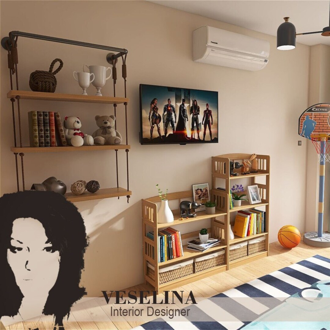 Nursery 3d Project, Interior Design of a Children's Room, Ideas for a ...