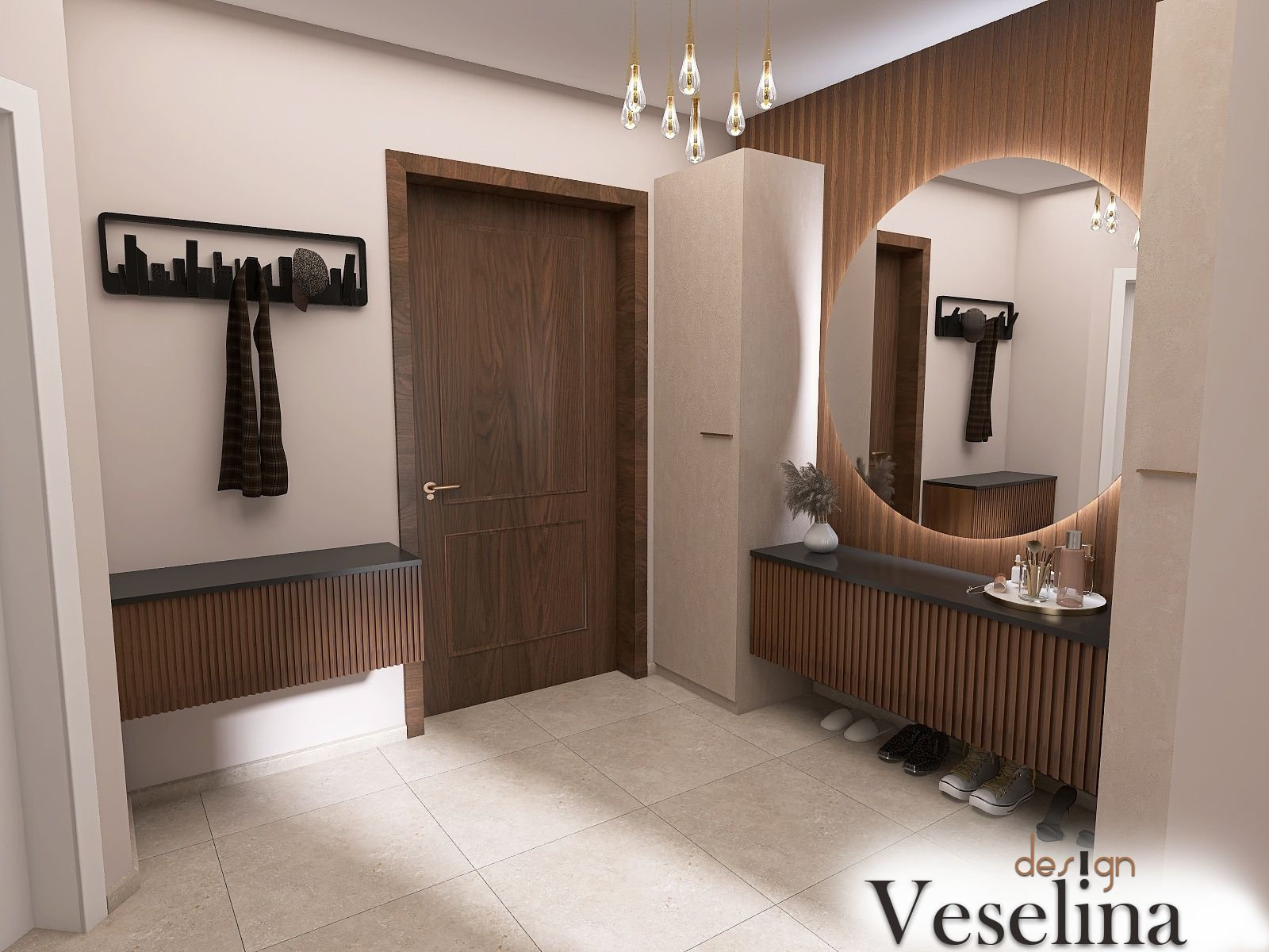 Hallway Interior Design, Hallway Design, Hallway Decorating, Hallway ...