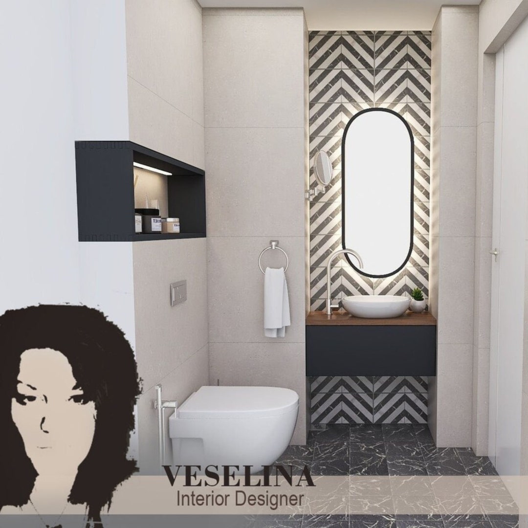 3d Toilet Design, Interior Design, Online Design, Modern Design of Your ...