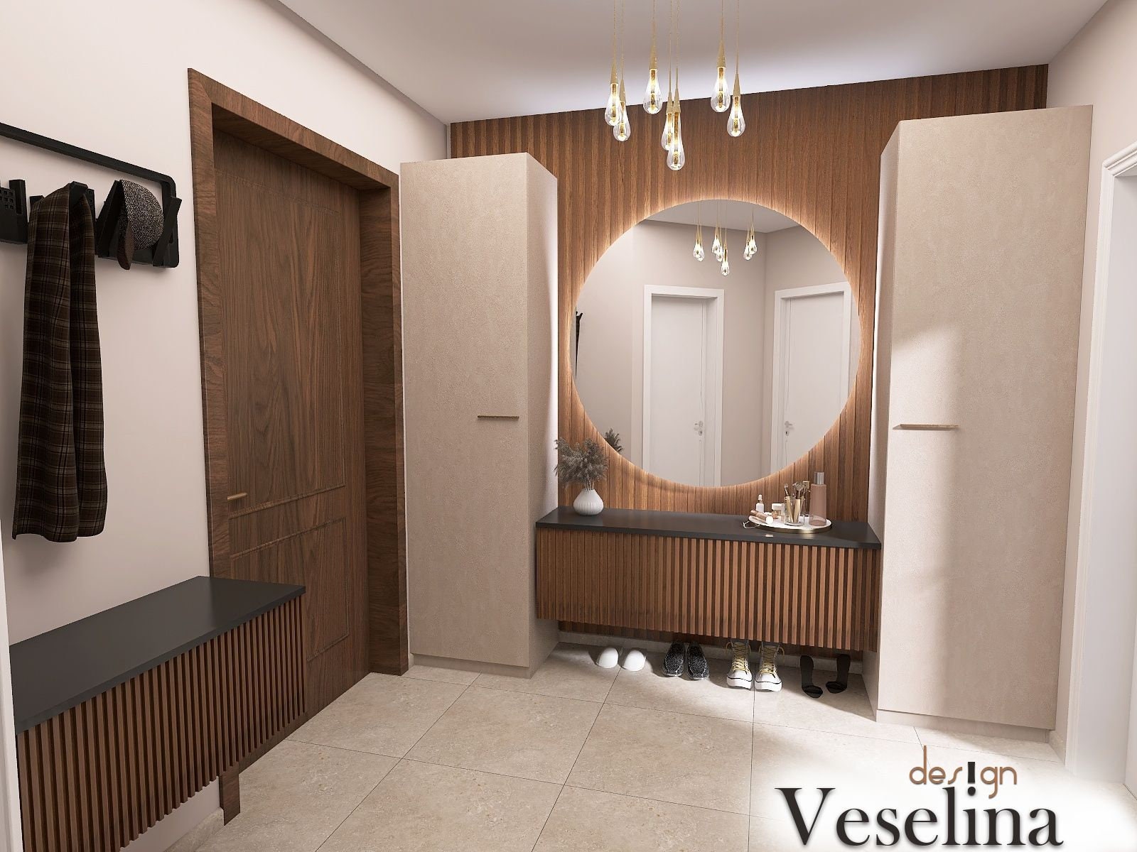 Hallway Interior Design, Hallway Design, Hallway Decorating, Hallway ...