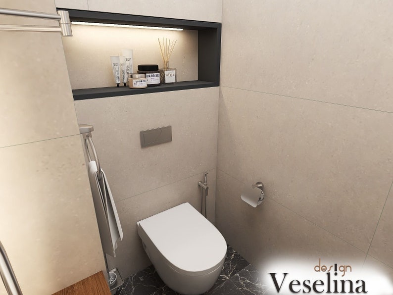 3d Toilet Design, Interior Design, Online Design, Modern Design of Your ...