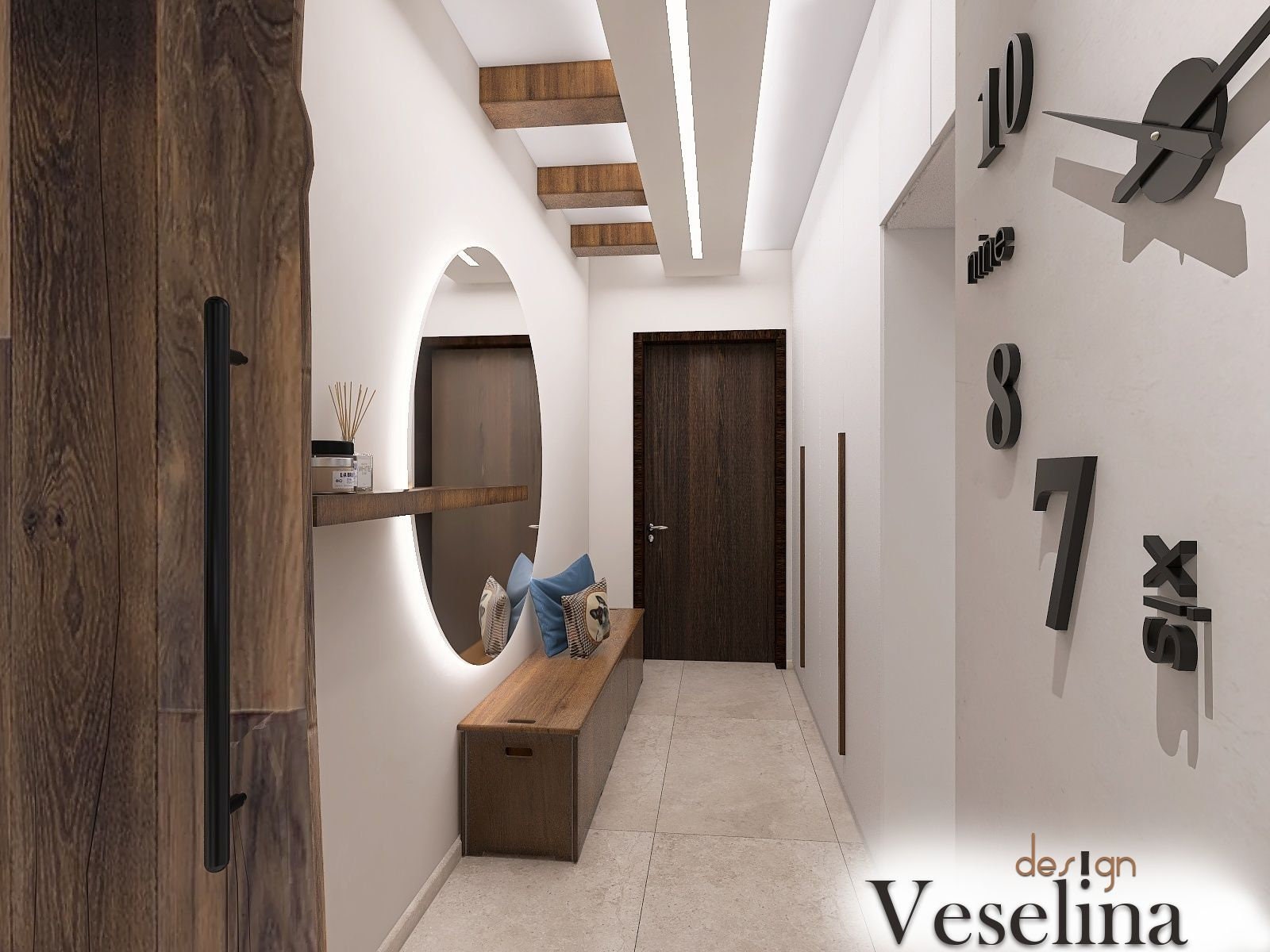 Hallway Interior Design Hallway Design Hallway Decorating - Etsy