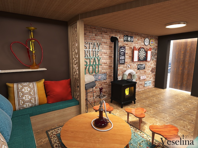 Hookah Room, Interior Design for Your Room, Ideas for Hookah, Games ...