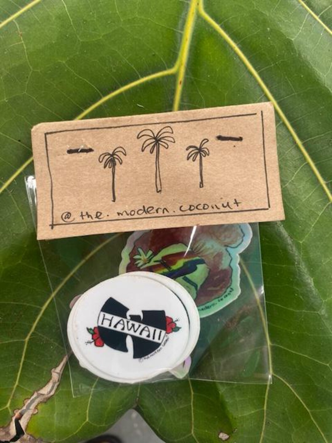 Sticker Pack W 5 Varieties of Hawaii Designs for Sticker Collectors ...