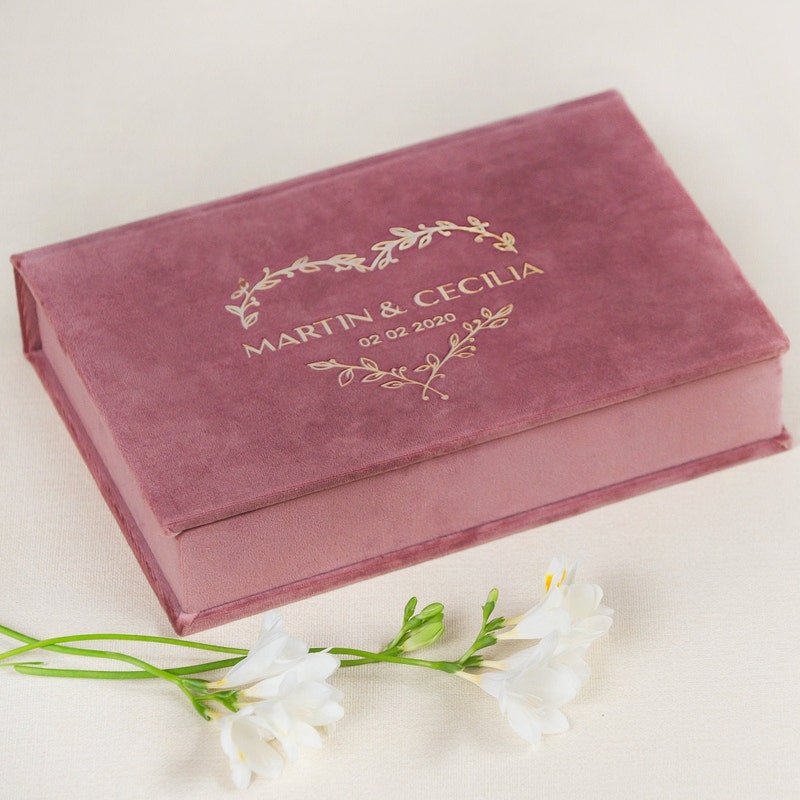 Pink Velvet Box - Etsy