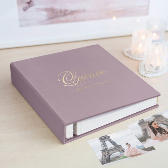 Personalized Birthday Guest Book Quinceanera Guest Book - Etsy