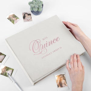 Quinceanera Guest Book Alternative, Mis Quince Guestbook, Quince Guest ...