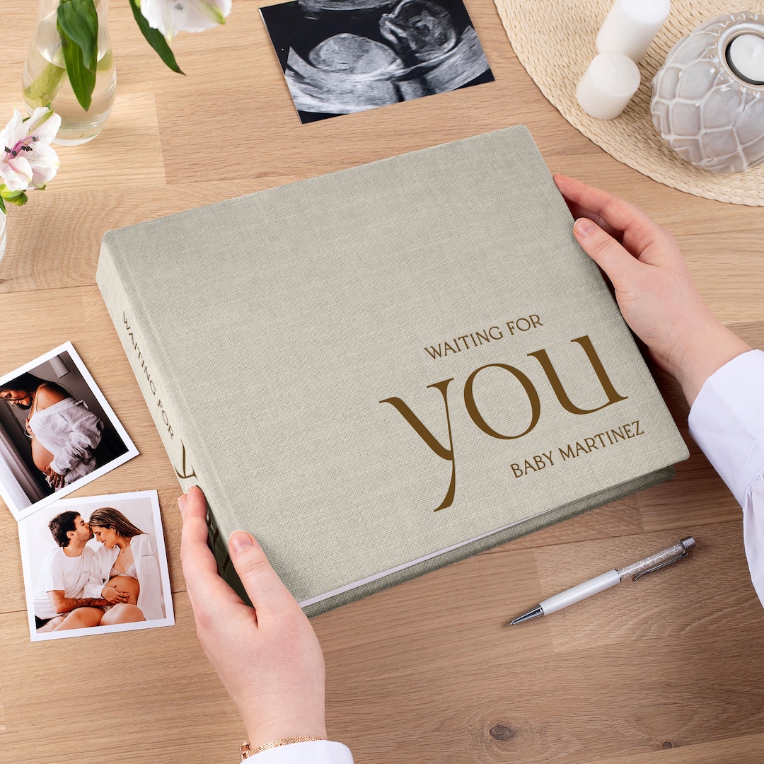 Personalized Pregnancy Journal - Planer, Pregnancy Diary Gender Neutral ...
