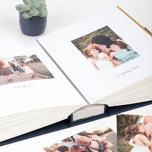 Photo Album With Sticky Pages | Large Family Photo Album | Travel Photo ...